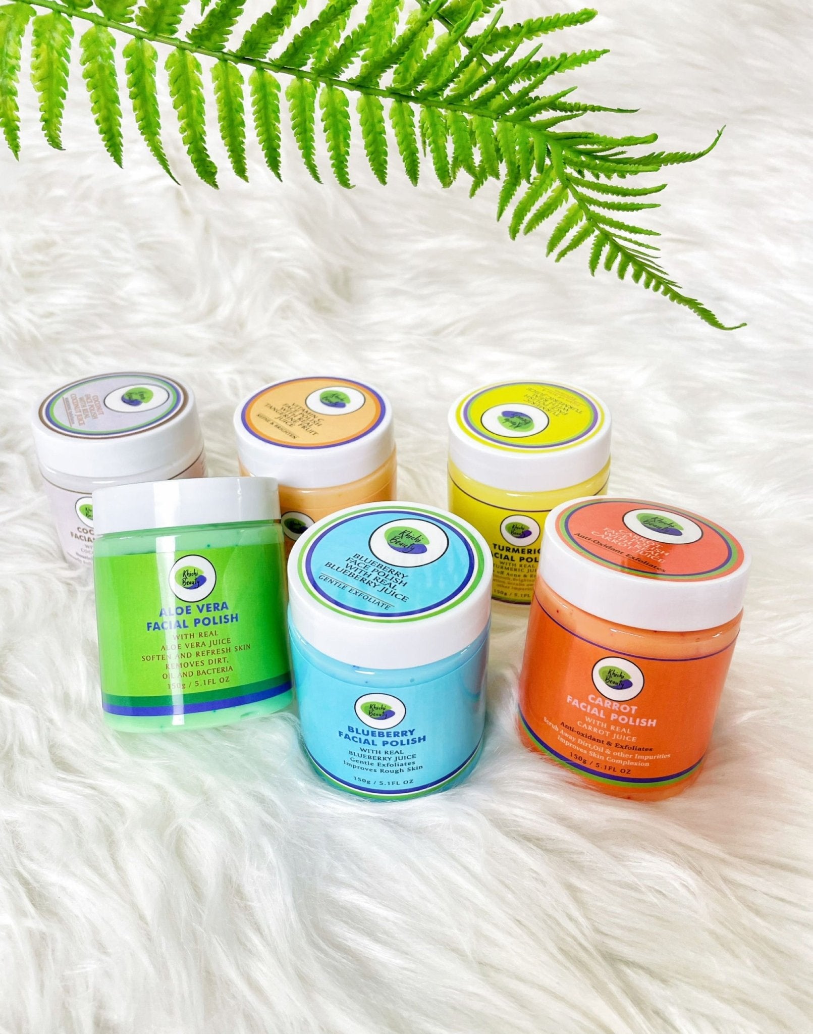 Khichi Beauty Facial Polishes collection